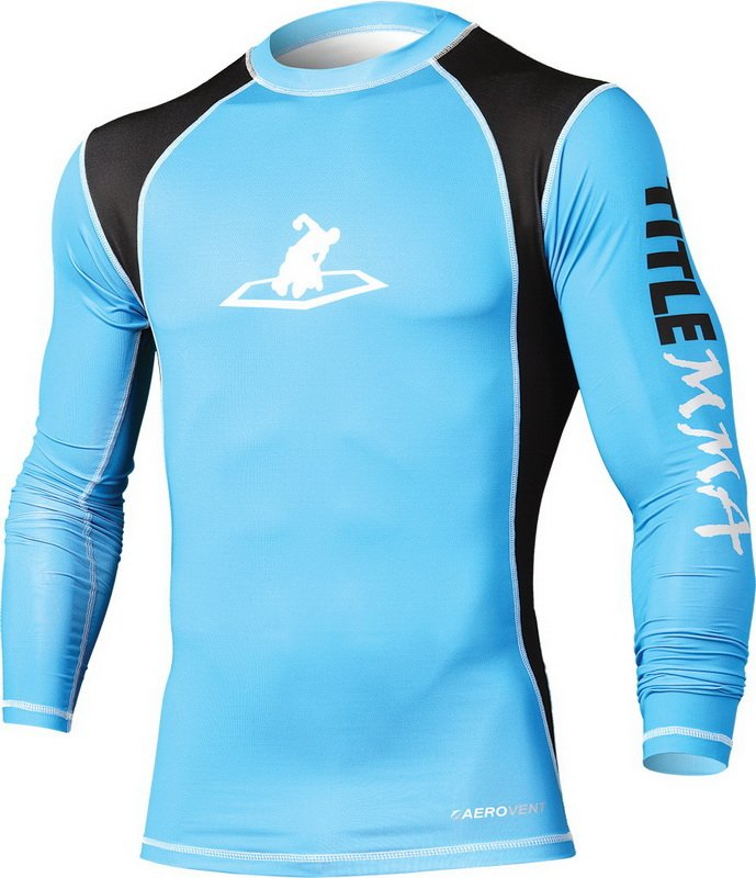 Children's Title MMA Intensity Rash Guard Royal-Black ᐉ buy at an ...