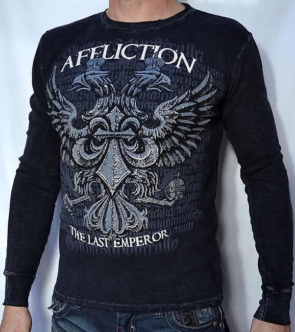 Affliction Fedor Emelianenko Warbird thermal iron ᐉ buy at an excellent ...